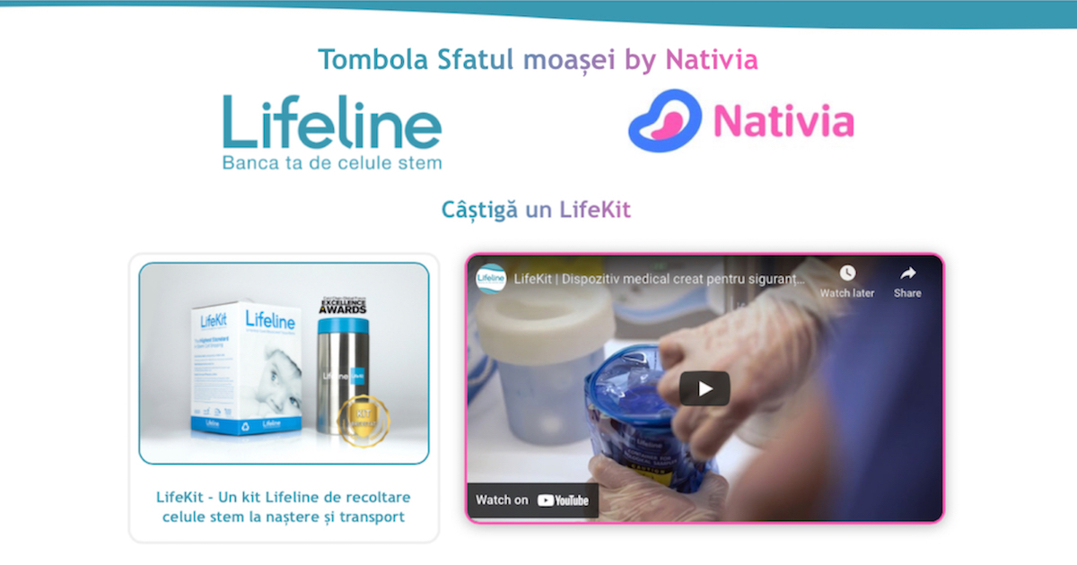 Tombola Sfatul moașei by Nativia | Lifeline